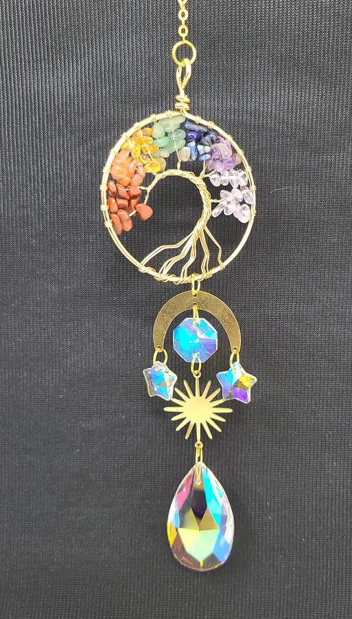 Tree of Life - 7 Chakra Sun Catcher – Witch Pirate
